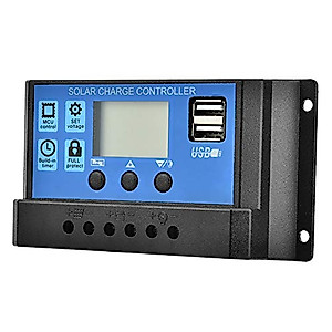 Solar Panel, 20W Outdoor Flexible Polycrystalline Solar Panel Kit With Solar Controller, Car charger, Tiger clip and Suction cups, Durable and Waterproof