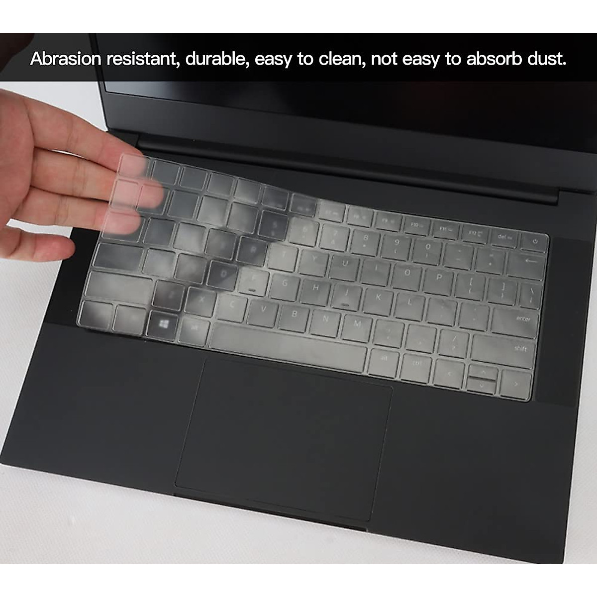 TPU Keyboard Cover Skin for 14" Razer Blade 14 Gaming Laptop 2022 2021, Razer Book 13 13.4" & Razer Blade Stealth 13 Ultrabook Gaming Laptop, Razer Blade 14 13 Keyboard Cover Protector -TPU