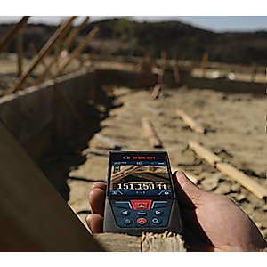 BOSCH GLM400CL Blaze Outdoor 400ft Bluetooth Connected Laser Measure with Camera & Lithium-Ion Battery