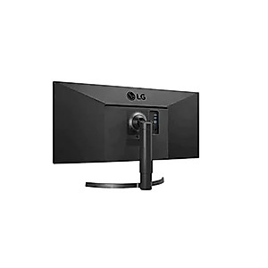 LG 34WN750-B Monitor 34" 21:9 WQHD (3440 x 1440) IPS Display, AMD FreeSync, Dual Controller, OnScreen Control, 3-Side Borderless Design - Black