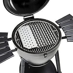 GrillGrate - 12" Panel Set - 2 Interlocking GrillGrates + Grilling Tool (13"L x 10.5"W) - Premium Replacement Grill Grate