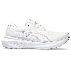 ASICS Women's Gel-Kayano 30 Anniversary Shoes, 13, White/Lilac HINT