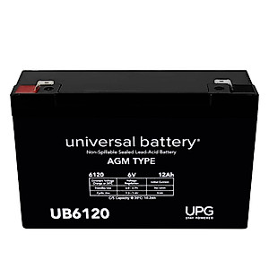 Universal Power Group 6V 12Ah UB6120 F1 Battery