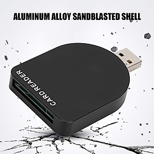 XQD Card Reader Adapter, USB 3.0 Professional XQD Card Reader Hub Quickly Transfer Tool, Compatible with D4, D5, D500 /XQD Interface Camera Type, etc