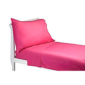 Everything for Kids 3 Piece Toddler Sheet Set, Pink
