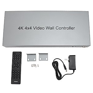 Video Wall Controller 4x4 HD Multimedia Interface Processor for Home Use