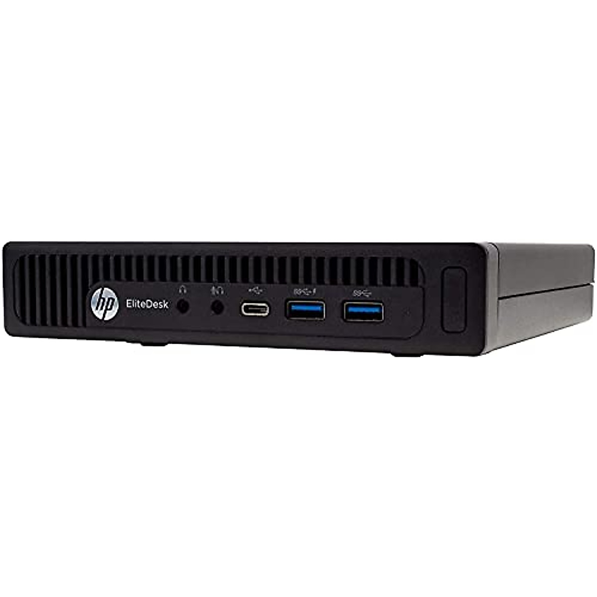 HP EliteDesk 800G2 Micro Desktop Computer PC, Intel Quad Core i5, 8GB RAM, 240 GB SSD, Windows 10 Pro, 23.6 Periphio Monitor, New Periphio Webcam, Periphio Wireless Keyboard & Mouse (Renewed)