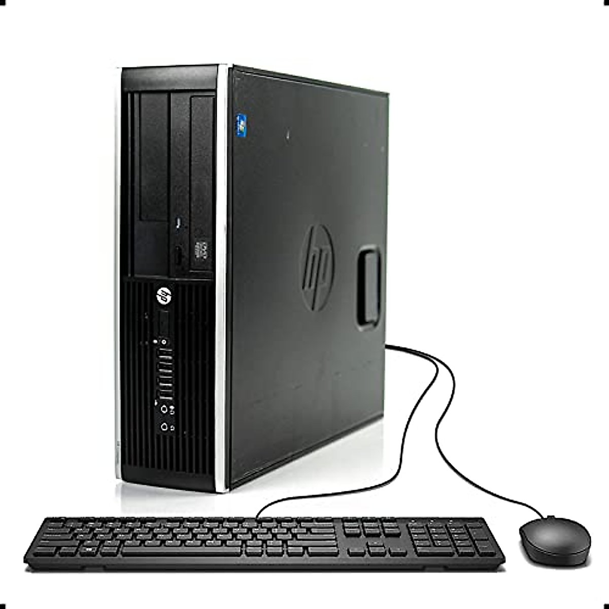 HP Elite 8300 SFF Small Form Factor Business Desktop Computer, Intel Quad-Core i7-3770 up to 3.9Ghz CPU, 8GB RAM, 256GB SSD, DVD, USB 3.0, Windows 10 Professional (Renewed)