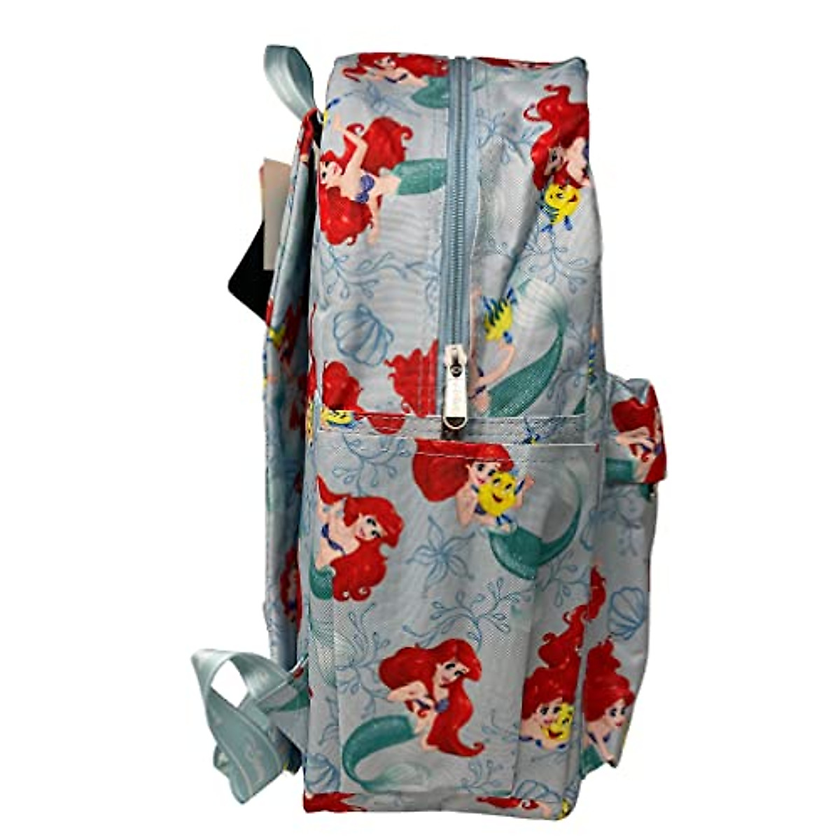 Disney The Little Mermaid Ariel All Over Print 16 Inch Backpack Multicolor