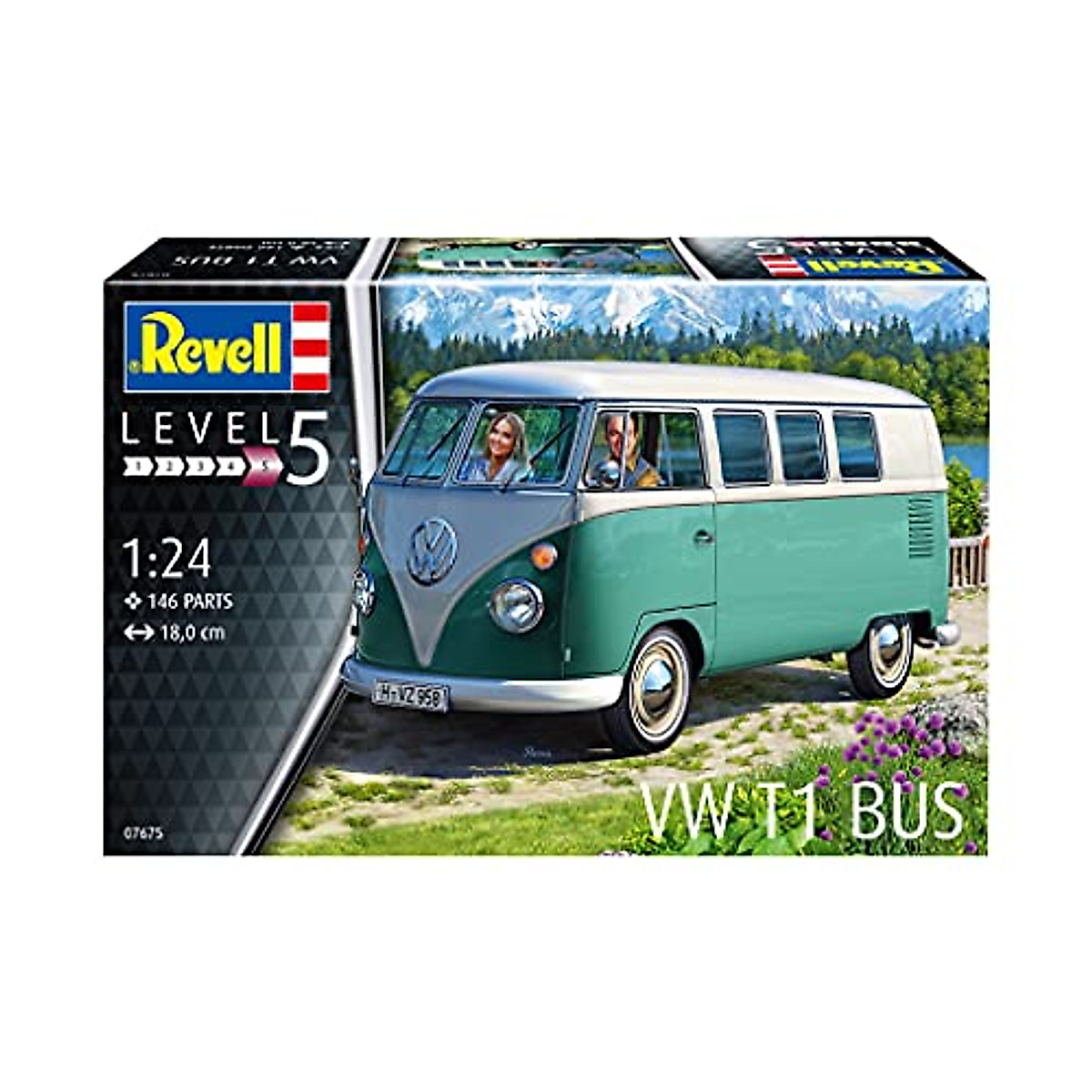 Revell 07675 Volkswagen Model Kit, Unvarnished