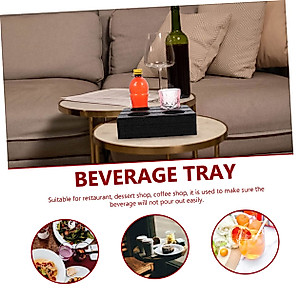 SWOOMEY Cup Holders for Drinks to go Cup Holders Drink Carry Holder take Drink Tray Drink Carrier Takeout 4-Cup Tray Milk Tea Coffee Tray Takeaway Cup epe Foam Composite Pearl Cotton