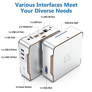 ACEMAGICIAN Mini PC GK3PRO N5105 8GB DDR4 512G SSD