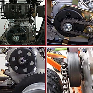 Vashly Go Kart Clutch 5/8" Bore 11 Tooth for #35 Chain Predator 212 Clutch 11T Centrifugal Clutch Perfect for Go Kart, Minibike and Fun Kart Engine