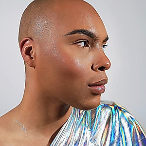 Unicorn Snot BIO Glitter Holographic Body Glitter Gel for Body, Face, Hair - Vegan & Cruelty Free - 1.7 oz (Galaxy)