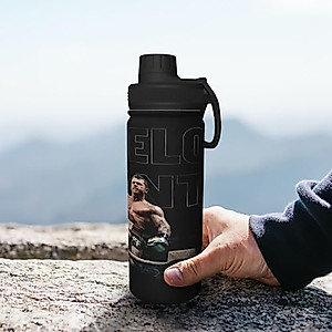 Eevikion Canelo of Alvarez Stainless Steel Insulated Tumbler Sports Water Bottle Hot and Cold Travel Cup 18oz