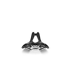 SMP 8032568521743 Unisex Adult Racing Bicycle Saddle, Black, M
