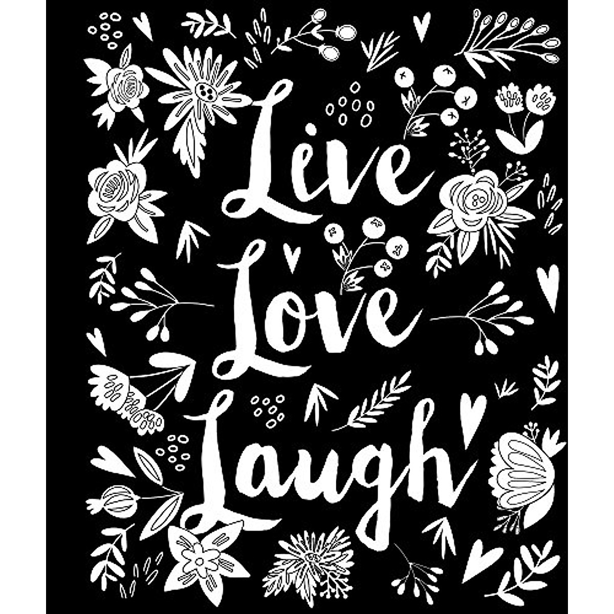 Color & Frame - Inspiration (Adult Coloring Book)