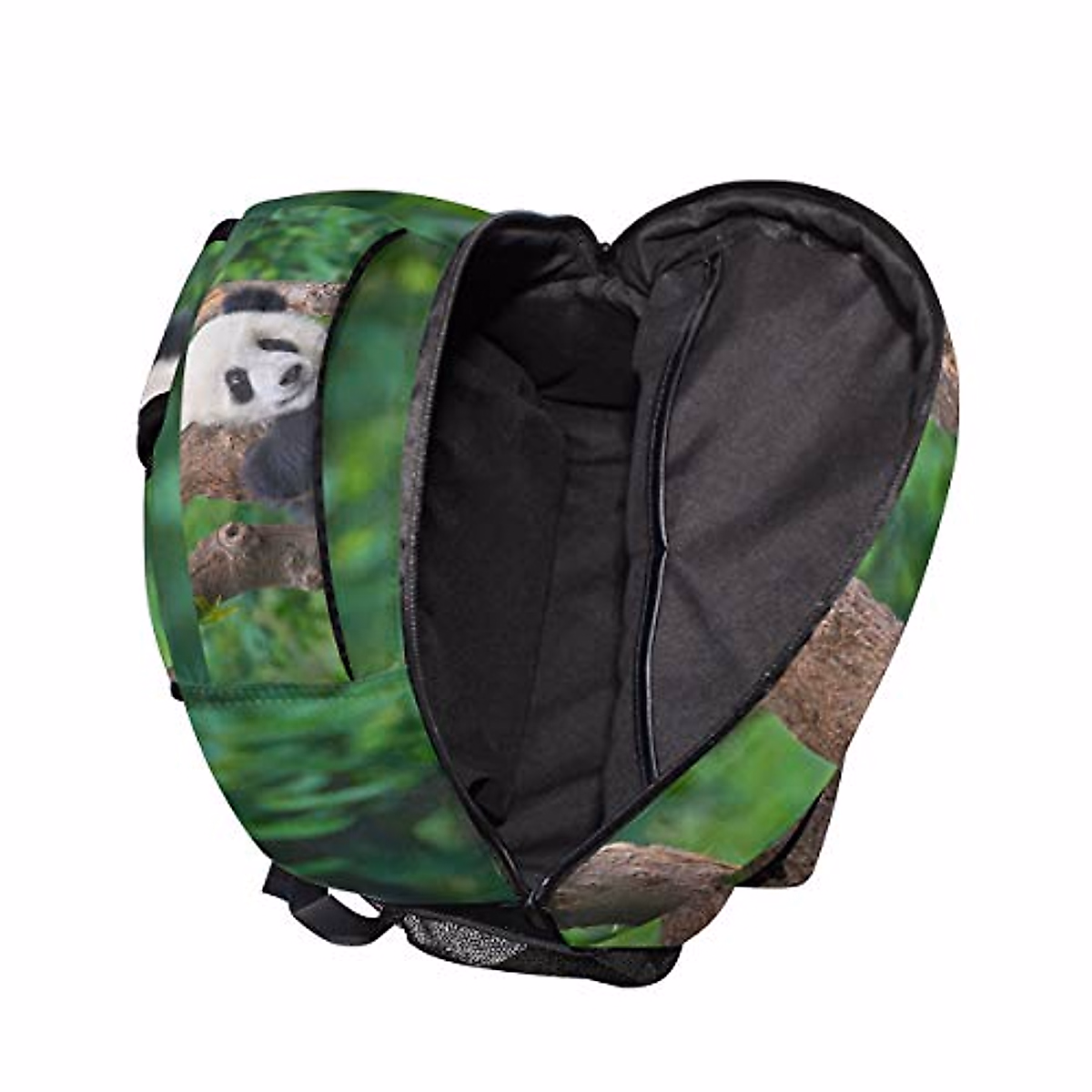 ALAZA Cute Panda On The Tree Stylish Large Backpack Personalized Laptop iPad Tablet Travel School Bag with Multiple Pockets for Men Women College