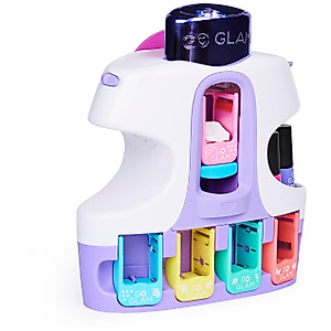 Cool Maker, GO Glam U-nique Metallic Nail Salon with 200 Icons and Designs, 4 Polishes, Stamper & Dryer, Nail Kit for Girls, Amazon Exclusive