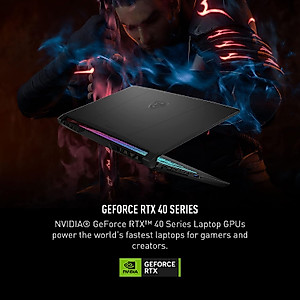 MSI Katana 17 B13VFK 2023 Gaming Laptop 17.3" FHD IPS 144Hz 10-Core Intel i7-13620H 32GB DDR5 4TB SSD NVIDIA GeForce RTX 4060 8GB GDDR6 Wi-Fi 6 RGB Backlit Keyboard Windows 11 Pro w/ONT 32GB USB
