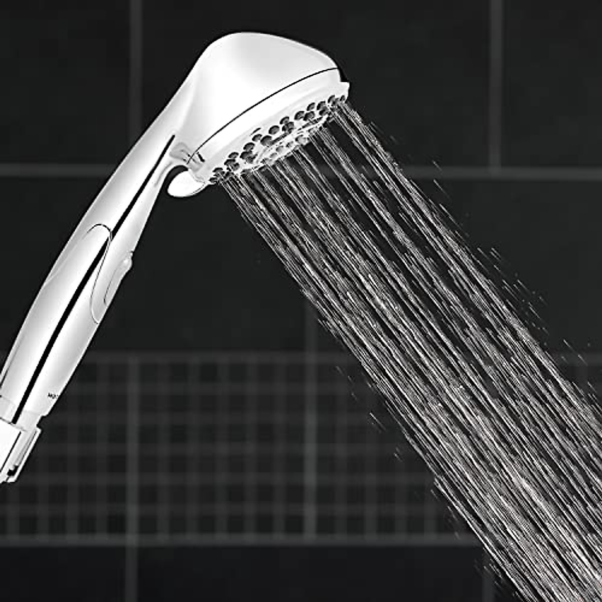Waterpik High Pressure Hand Held Shower Head With Hose, Power Spray 6-Mode, Chrome VPT-643E