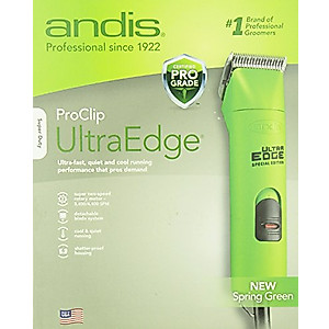 Andis ProClip AGC Super 2-Speed Plus Detachable Blade Clipper - Spring Green,dogs, house-cats