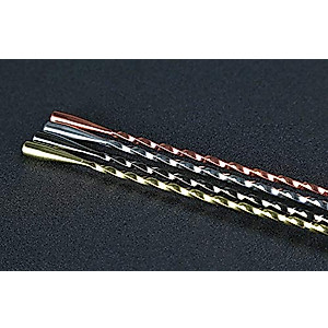 2 Pcs Mixing Bar Spoon 12 Inches 18/10 Stainless Steel Spiral Pattern Morphine Bartender Whiskey Cocktail Shaker Spoon