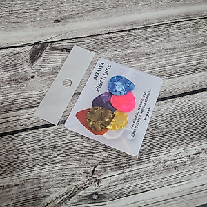 AITAIYA Plectrums,Guitar Picks, For electric, acoustic and bass guitars in various strengths - Precision Picks for Every Guitarist