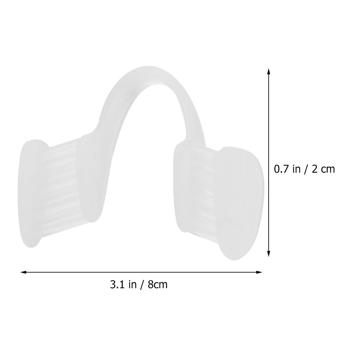 EXCEART 2PCS Professional Dental Guard Silicone Mouth Guard for Teeth Grinding Anti Grinding Dental Night Guard for Night Sleep