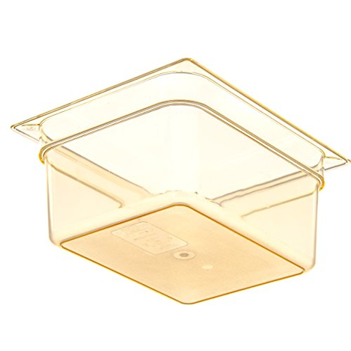 Carlisle FoodService Products 10422B13 StorPlus High Heat Food Pan, 6" Deep, Half Size, Amber