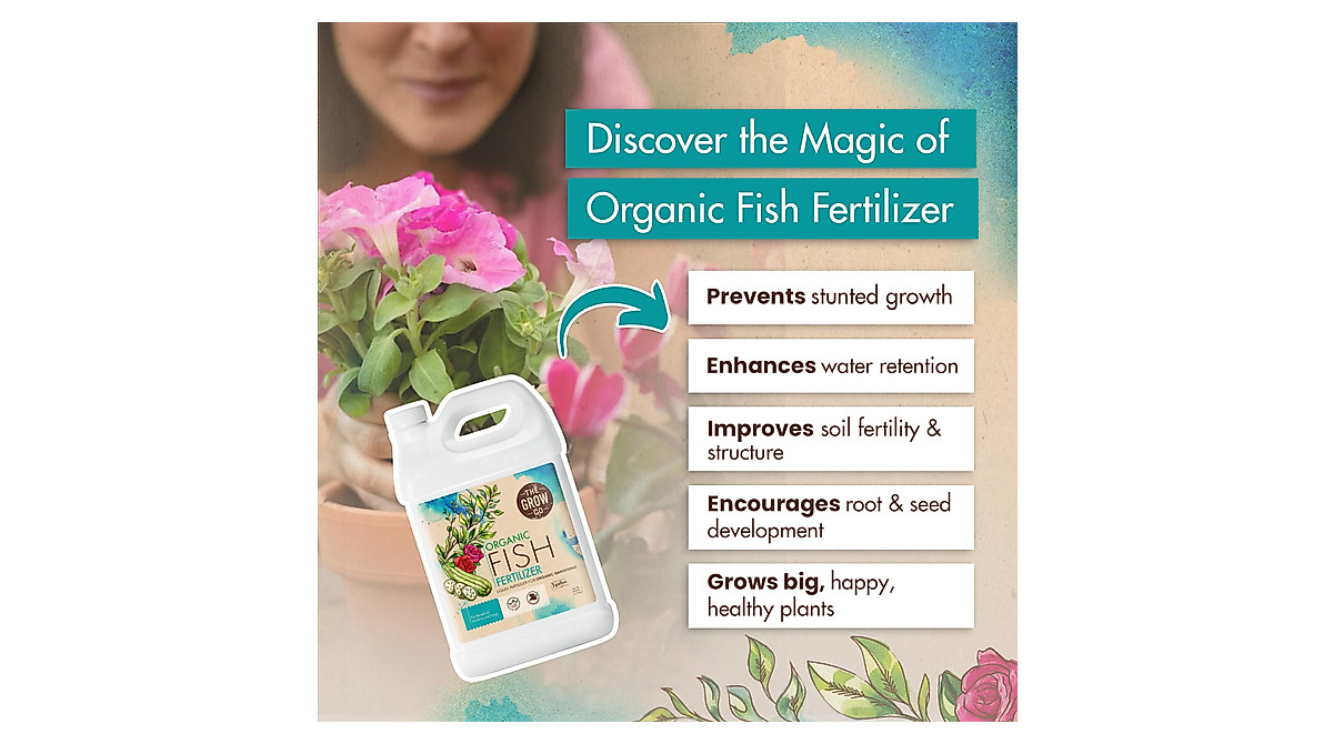 Organic Fish Fertilizer - Boost Garden Growth Naturally