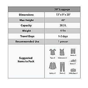 Rockland Safari Hardside Spinner Wheel Luggage, Leopard, Carry-On 20-Inch