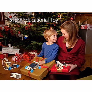 STEM Kits for Kids Age 8-10-12-14, Science Projects for Kids Ages 8-12, Stem Building Toys for Boys Age 8 9 10 12 13 14, Solar Car & STEM Activities Engineering Kits, Diy Kits for Kids, Gifts for Boys