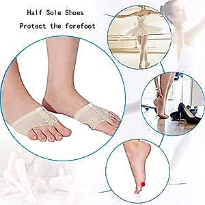 Dance Foot Thongs, Thong Toe Paws, Lyrical Shoes, Lyrical Ballet Belly Dance Foot Thongs, Dance Paw Pad Shoes Half Sole