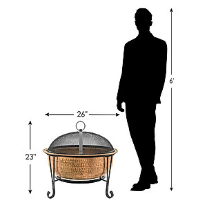 CobraCo FTCOPVINT-C Vintage Copper Fire Pit