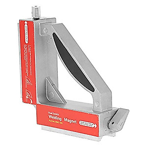 nwejron Welding Clamp, Welding Magnets Holder Welding Fixture, Strong Magnetic 90 Degree Magnet Tools for Welding Cutting