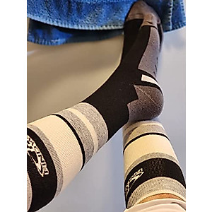 findway Merino Wool Ski Socks, 2/3 Pack Cold Weather Socks for Men Women, Thermal Knee high Warm Socks for Snowboarding