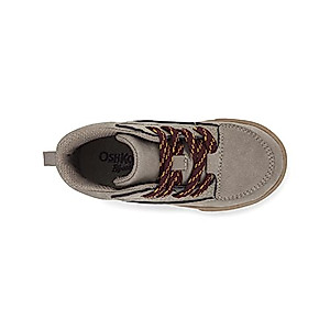 OshKosh B'Gosh Boy's Castle Fashion Boot, Taupe, 10 Toddler