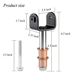 10L0L Complete Front End King Pin Kit for Club Car Precedent 2003.5-up Gas/Electric Golf Cart, OEM# 102287201 103638601 103638801