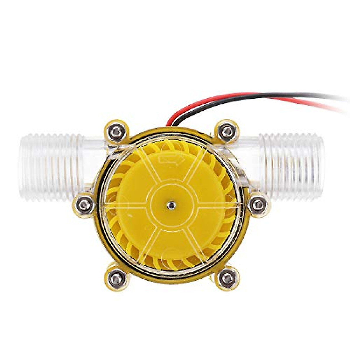 wonofa Water Flow Generator Turbine Generator Hydroelectric Micro Hydro Generator 1/2 Inch Portable Water Charger 10W 12V