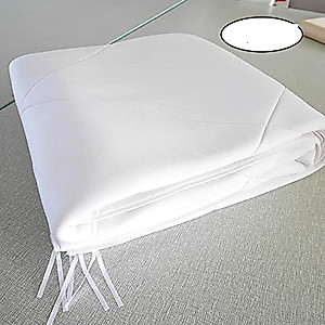 QQCC Mattress Topper Natural Latex Mattresses Foldable 200x230cm Tatami Multifunction Mattress with Cotton Cover (Size : 180x200cm)