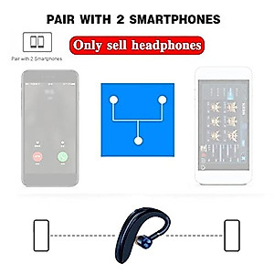 Wireless Earbuds Bluetooth Headphones,Noise Reduction Mic in-Ear Earphones Fast Pairing in Seconds for Working Sports Running Workout,Connect to PC Mac Tablet Cell Phone