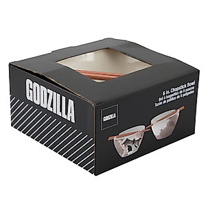 Bioworld Godzilla 20 oz Ramen Bowl with Chopsticks