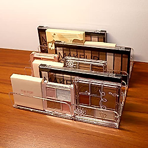 Makeup Organizer, Compact Makeup Palette Organize, for Bathroom Countertops, Vanities, Cabinets, Sleek Modern Cosmetics Storage Solution for - Eyeshadow Palettes, Contour Kits, Blush