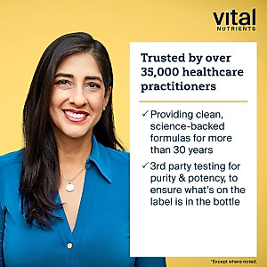Vital Nutrients NAC 600mg | N-Acetyl Cysteine | Vegan NAC Supplement | Antioxidant for Sinus, Liver, Immune, and Respiratory Health* | Gluten, Dairy, Soy Free | 200 Capsules