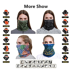 VANCROWN Headband Head Wrap Headwear Sport Sweatband 280 Patterns 12 in 1 Magic Scarf 12PCS 9PCS & 6PCS (12PCS.Arabesque.1)