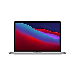 Apple MacBook Pro 13.3" with Retina Display, M1 Chip with 8-Core CPU and 8-Core GPU, 16GB Memory, 256GB SSD, Space Gray, Late 2020