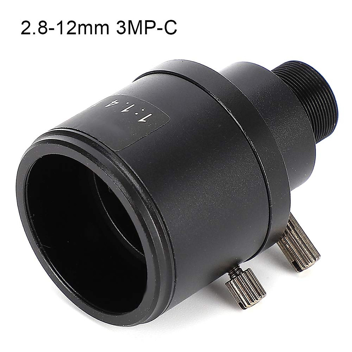 2.8-12mm CCTV Camera Lens, 1/2.7 3MP 2.8-12mm HD Manual Zoom Mount CCTV Board Lens for Security Camera