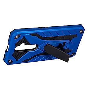 Grandcaser Case for Reno 2 Z Ultra-Thin Double Layer 2in1 Hard PC Soft TPU Shockproof Drop-Proof with Bracket Protective Cover for Oppo Reno 2 Z/F 6.53" -Blue