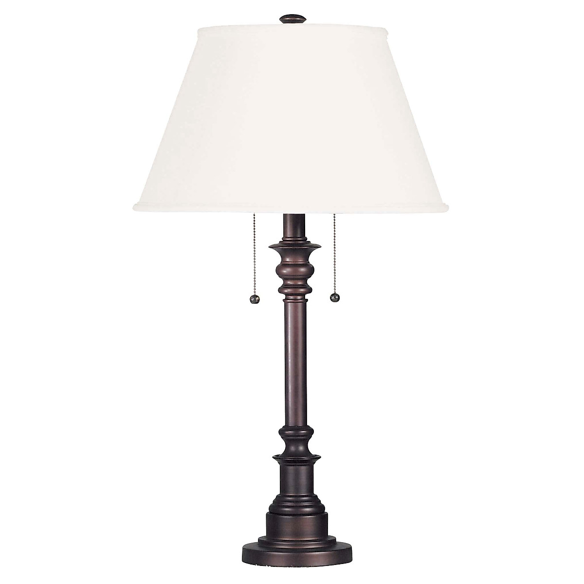 Kenroy Home 30437BRZ Spyglass Table Lamp with Bronze Finish, Classic Style, 30.5" Height, 17" Width, 17" Depth